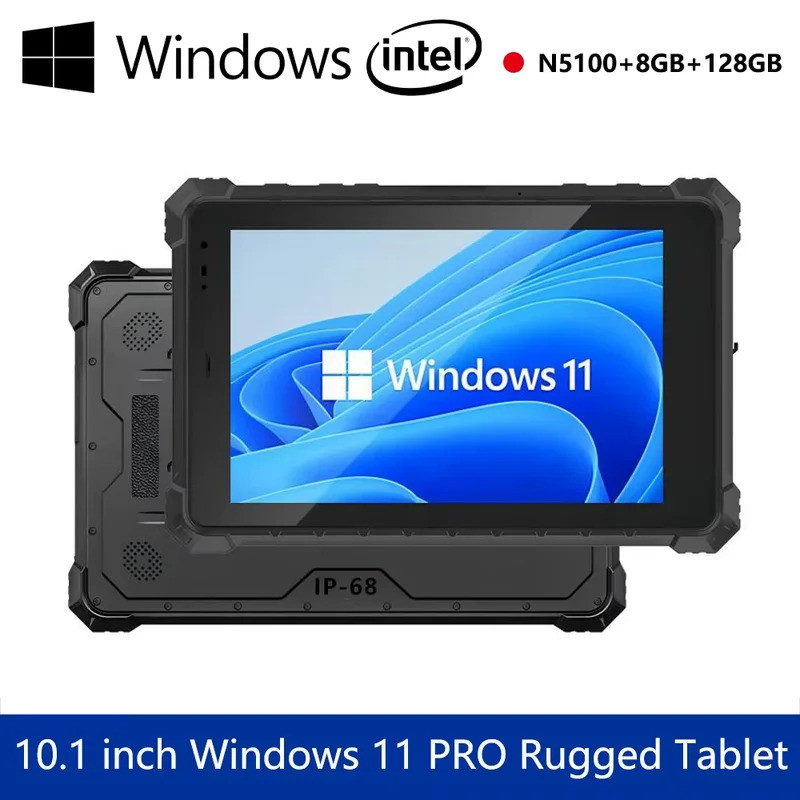 10 inch windows 11 PRO IP68 Rugged Tablet PC Terminal RJ45 RS232 ...