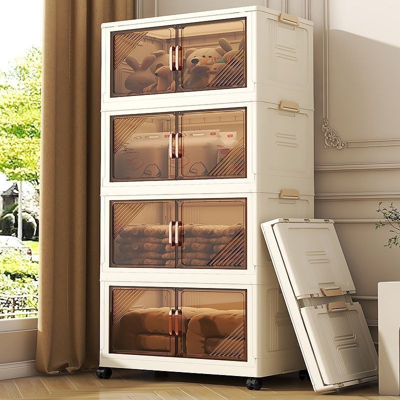 X-Mart Storage Box Cabinet Organizer 50-80cm Multipurpose Foldable ...