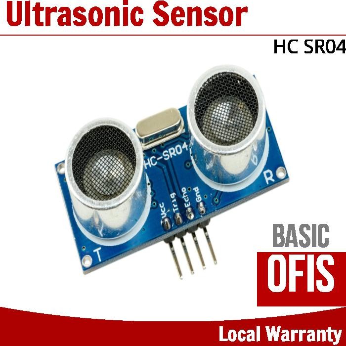 Ultrasonic Sensor Distance Measuring Module HC-SR04 | Shopee Malaysia