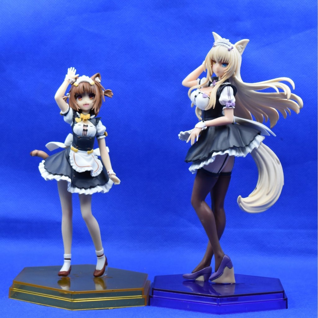 Anime Figure Game Model NEKOPARA Cat Girl Azuki Coconut Statue ...