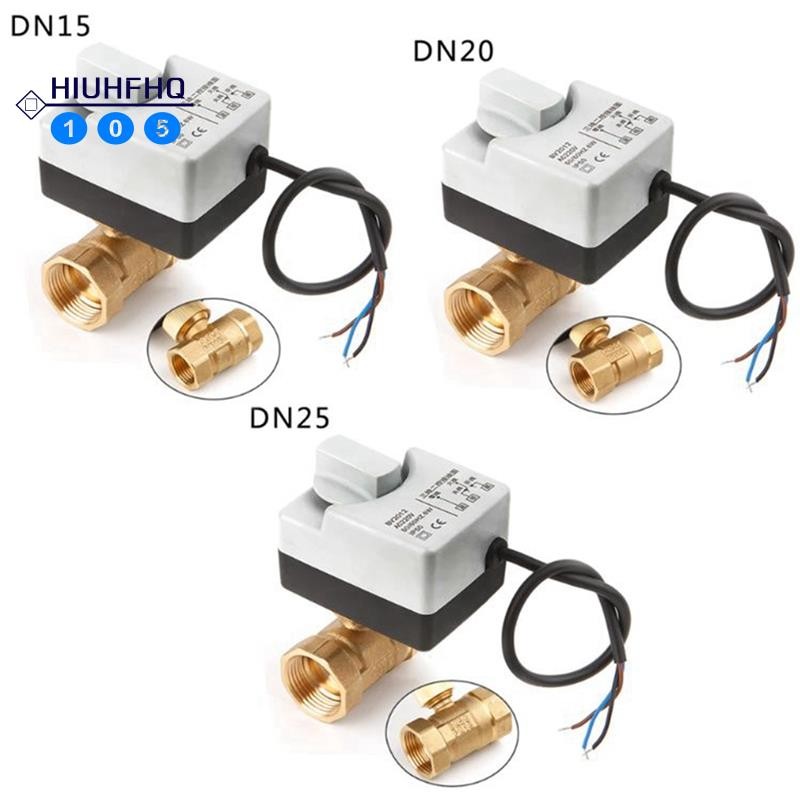 Ac220V 2 Way 3 Wires Motorized Ball Valve Electric Actuator With Manual Switch | Shopee Malaysia