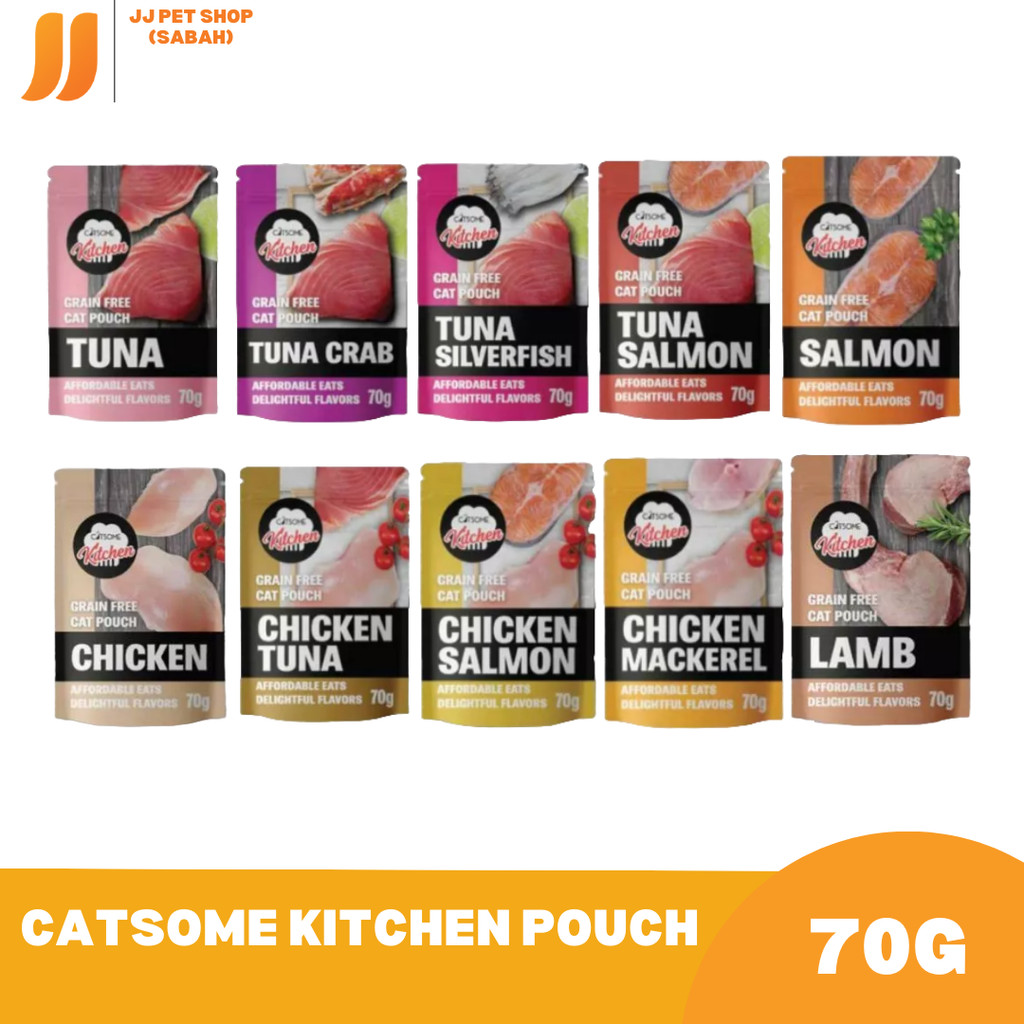 Catsome Kitchen Pouch 70g | Shopee Malaysia
