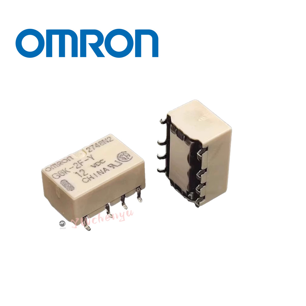 Omron Relay G6K-2F-Y G6K-2P-Y G6K-2G-Y 3VDC 12VDC 24VDC 8 Pins 1A ...