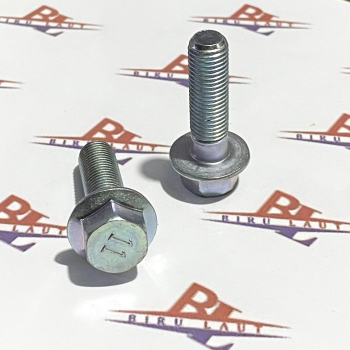 (Package Contains 10 pieces) Flange Bolts M10x35 Original Mio Exhaust ...