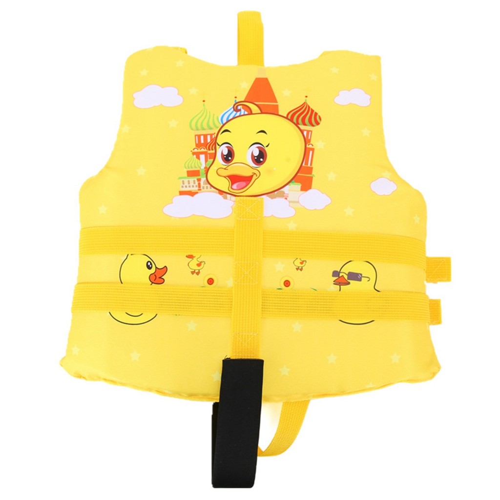 ABQ-Kids Swimming Life Vest Cartoon Animals Print Flotage Life Jacket ...