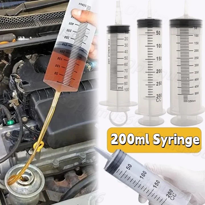 200ml Picagari Syringe Grease Syring Individual Packing Oil Pump Liquid ...