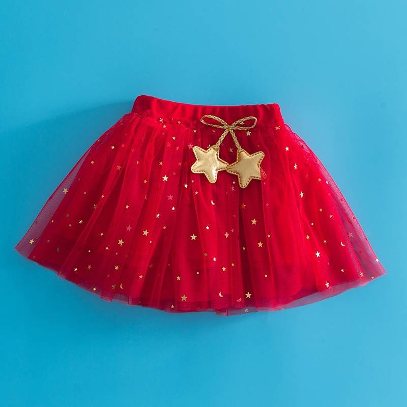 Girls Skirts Princess Skirts New Style Gauze Skirts Short Skirts One ...