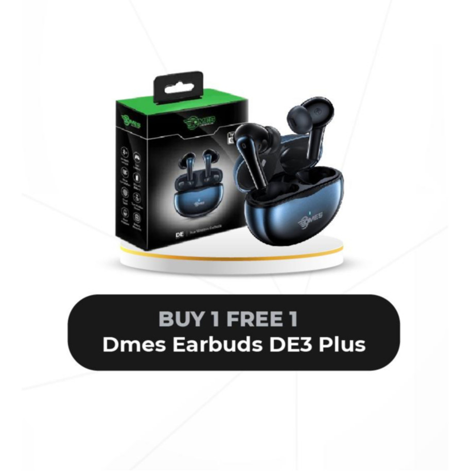 🔥BUY 1 FREE 1🔥 DMES DE3 Plus True Wireless Sports Earbuds with Stereo ...