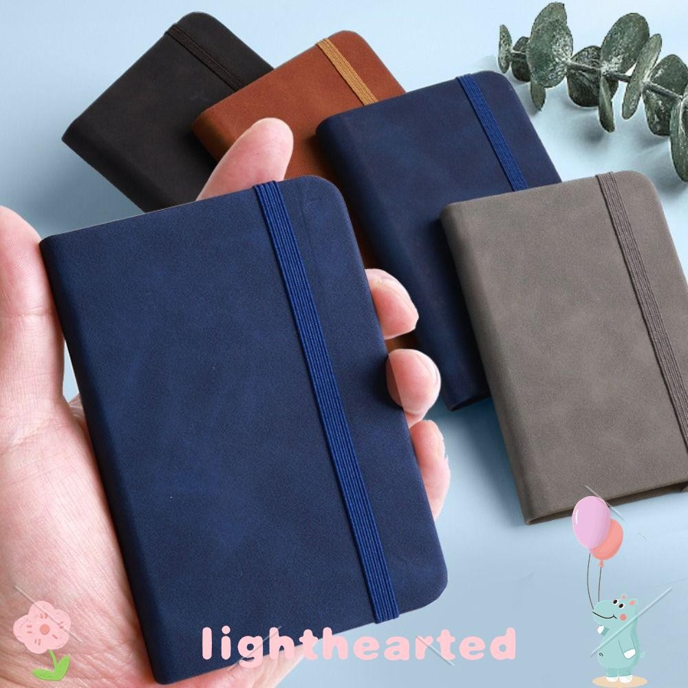 LIGHTHEARTED Mini Notepad, Portable Pocket A7 Notebook, Memo Pad ...