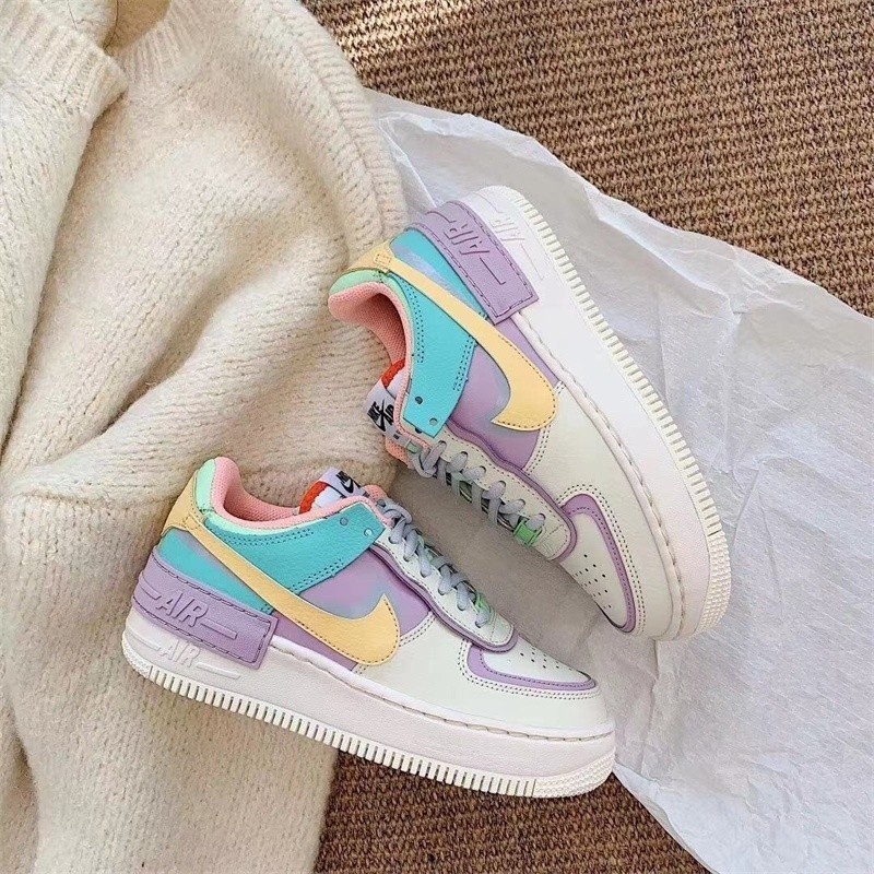 Air Force 1 Shadow Af1 Macaron Deconstruction Function Splice ...