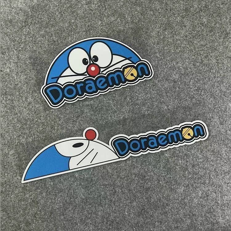 Doraemon Waterproof Car Stickers Cute Creative Personality ...