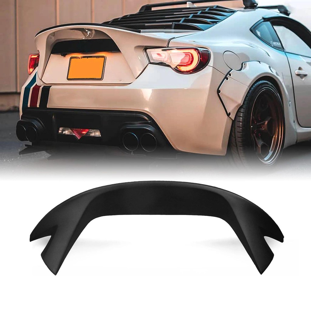Matte Black Rear Trunk Lid Spoiler Wing For Toyota 86 GT86 Scion FR-S ...