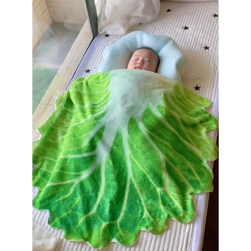 Nap Blanket Cabbage Pattern Blanket Funny Blanket | Shopee Malaysia