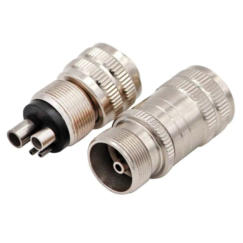 Dental High Speed Handpiece Turbine Adapter From 4 Holes To 2 Holes ...