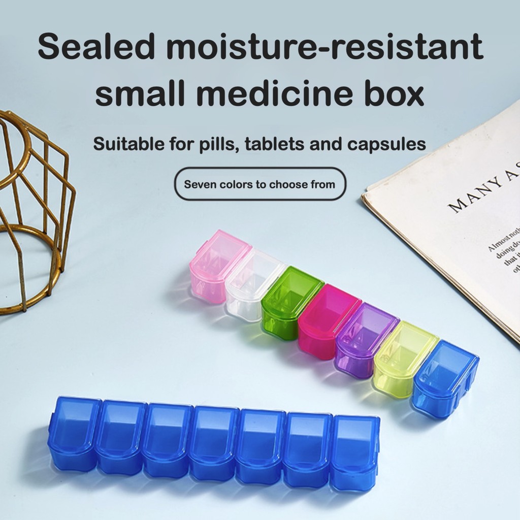 Kotak Penyimpanan Barang Kemas Kotak Koleksi Kotak Ubat 7 Hari Kotak ...