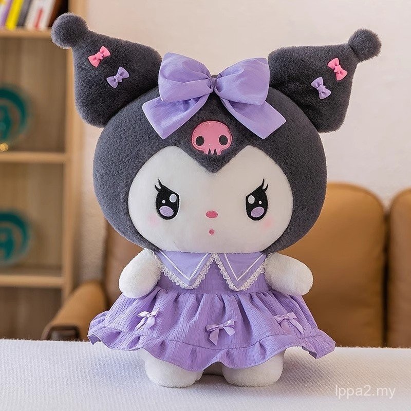 Anak patung Plush Kuromi yang comel My Melody Stuffed Toy Girl Anak ...