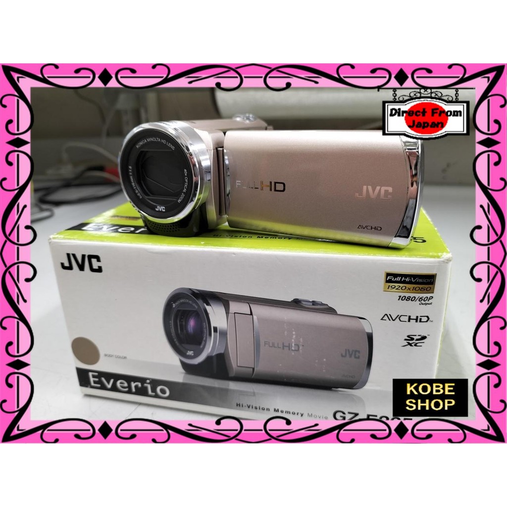 【Direct From Japan】 JVC GZ-E265-N video camera 【Used item】 | Shopee ...