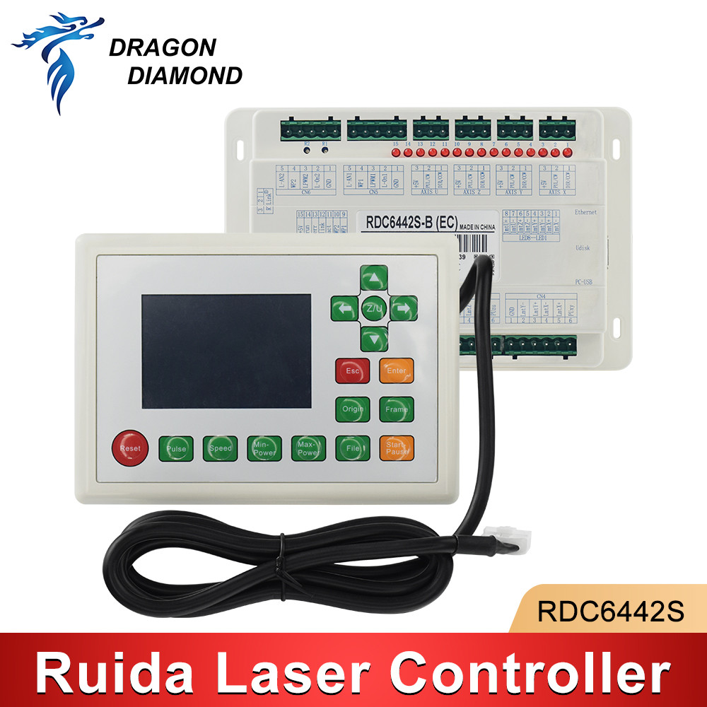 Original RDC6442S Ruida Controller System Set With 24V Power Switch ...