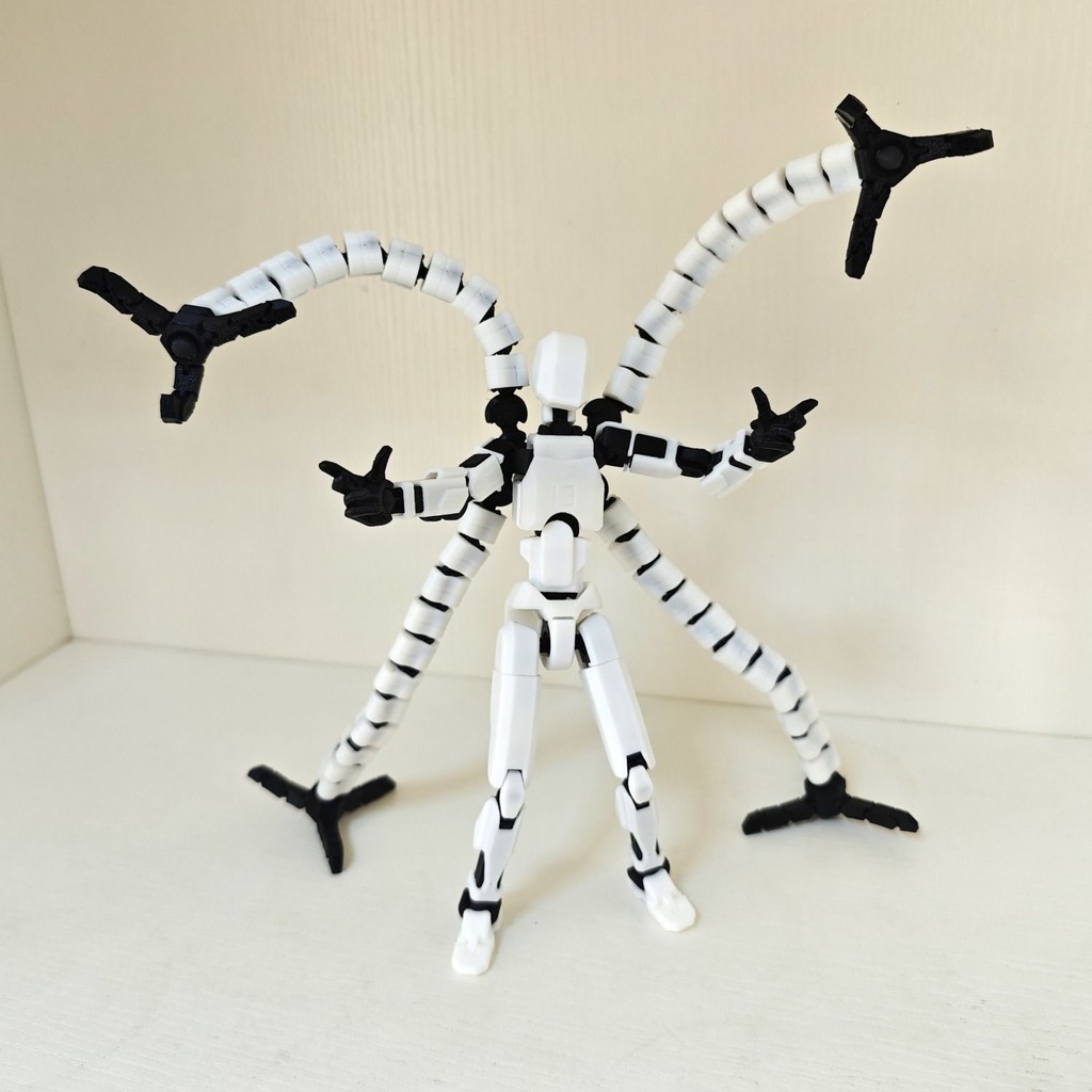 Toy Male Adult Multi-Joint Action Figure Robot Lucky 13-Joint Human ...