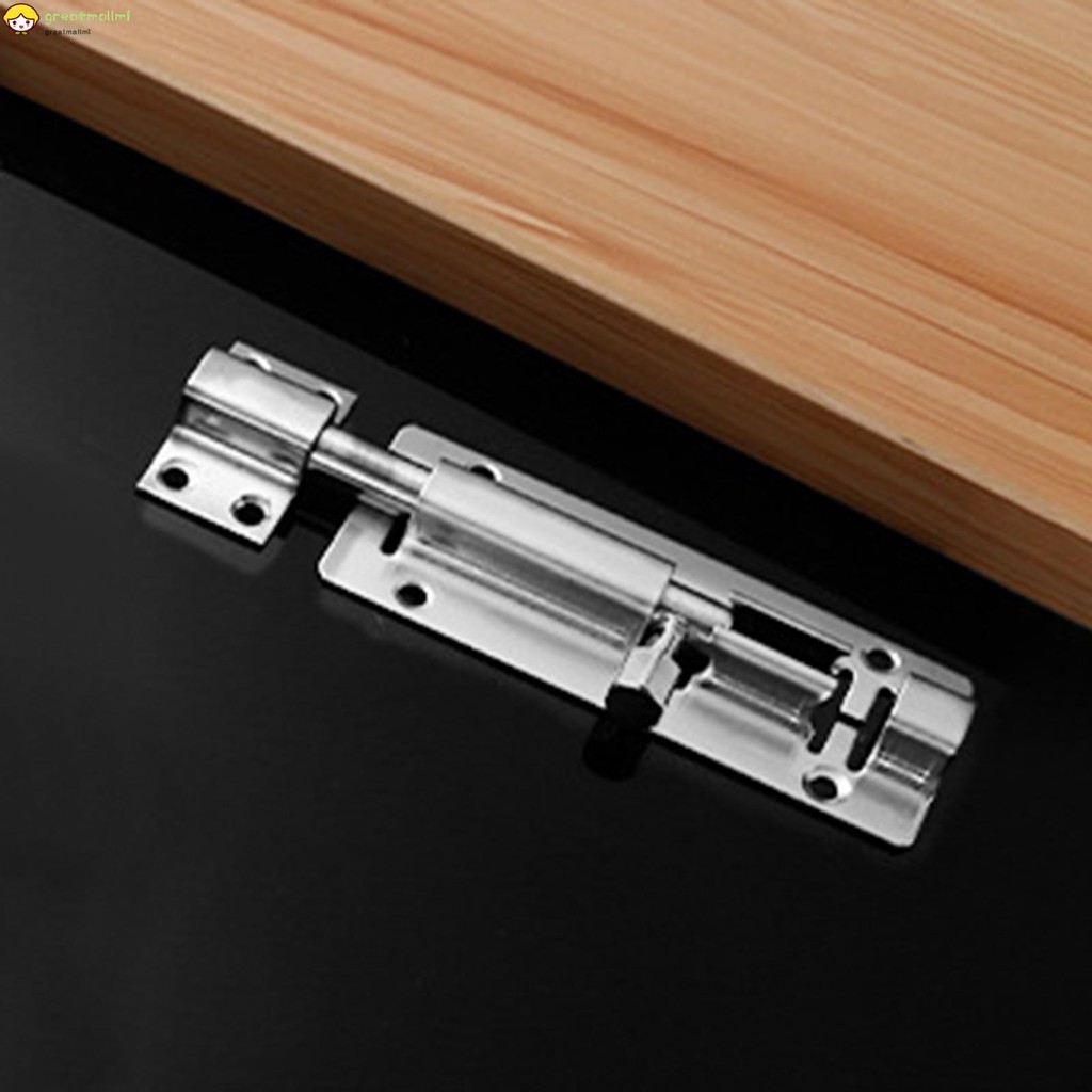 Premium Stainless Steel Slide Bolt Latch Door Locks Latch Hasp Security ...