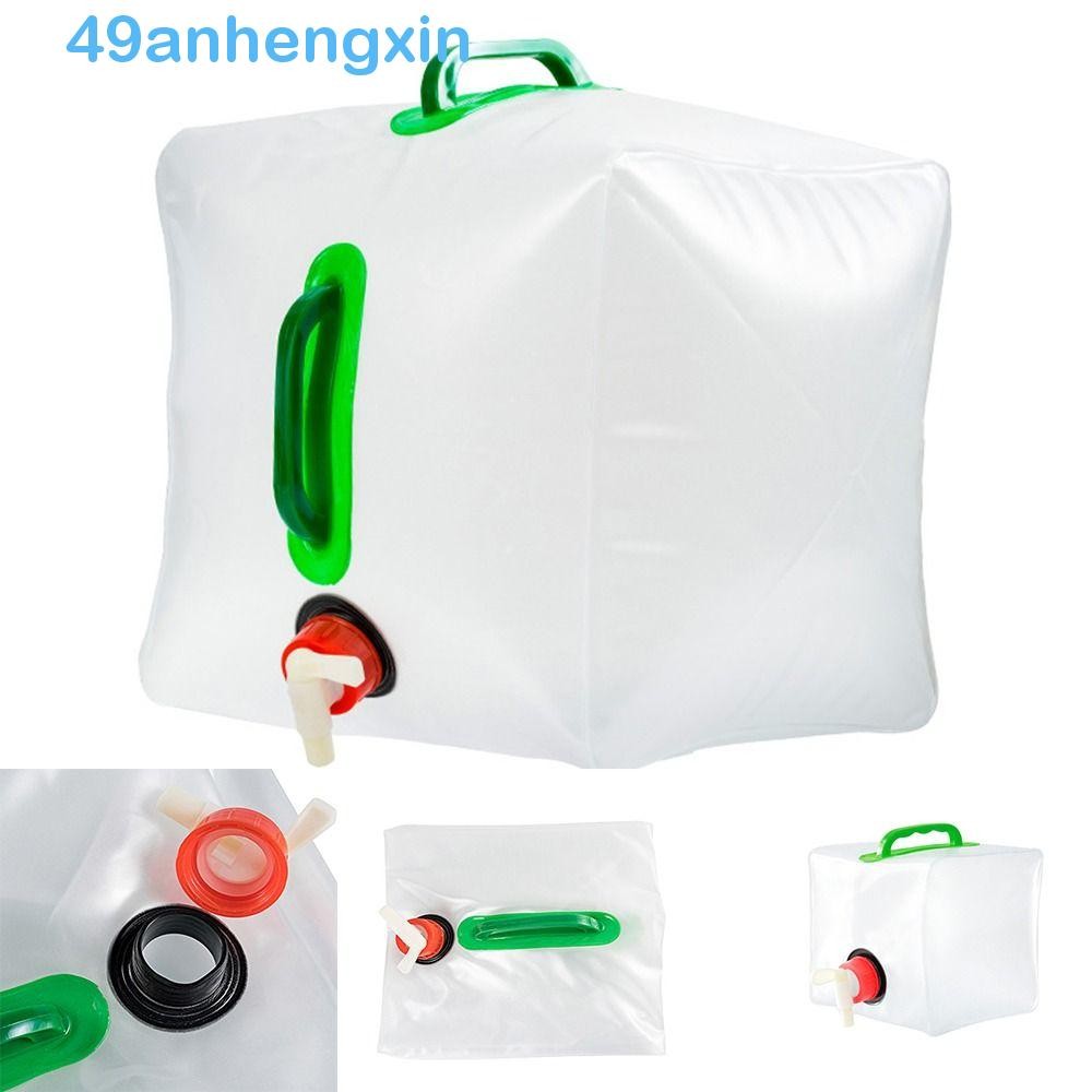 ANHENGXIN Folding Water Bag, 5L/10L/15L/20L Portable Outdoor Water Container, Large Capacity ...