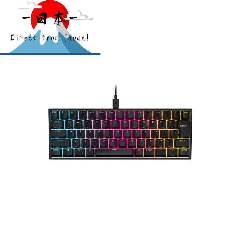 [Direct from Japan] CORSAIR USB-A K65 RGB MINI CherryMX SPEED Japanese ...