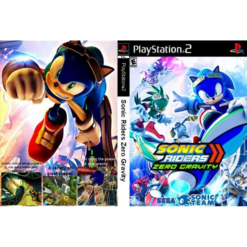 PS2 CD DVD GAMES (Sonic Riders: Zero Gravity) | Shopee Malaysia
