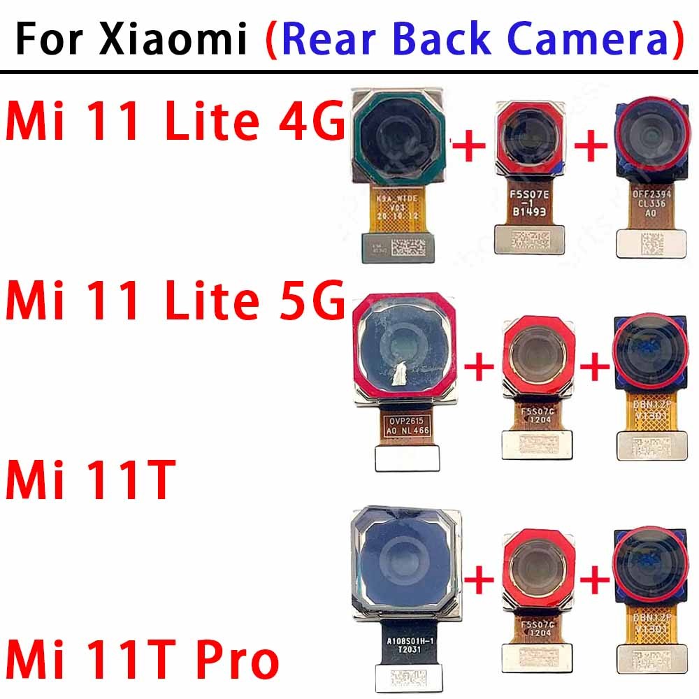 Original Rear Back Camera For Xiaomi Mi 11T Pro 11 Lite 4g 5g Mi11T ...