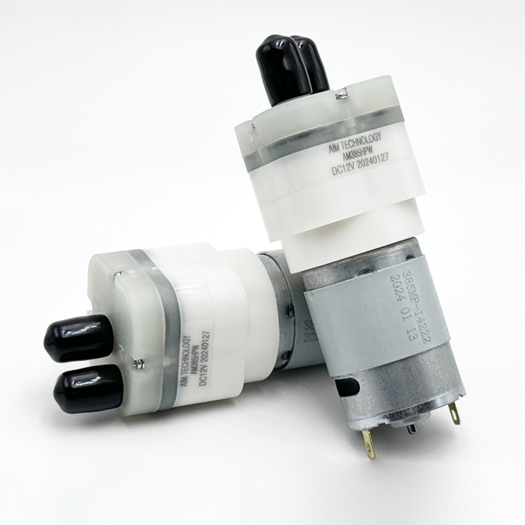 1PC Mini DC 12V 385 Water Pump AM385HPW Large Flow Micro 32mm Diaphragm ...