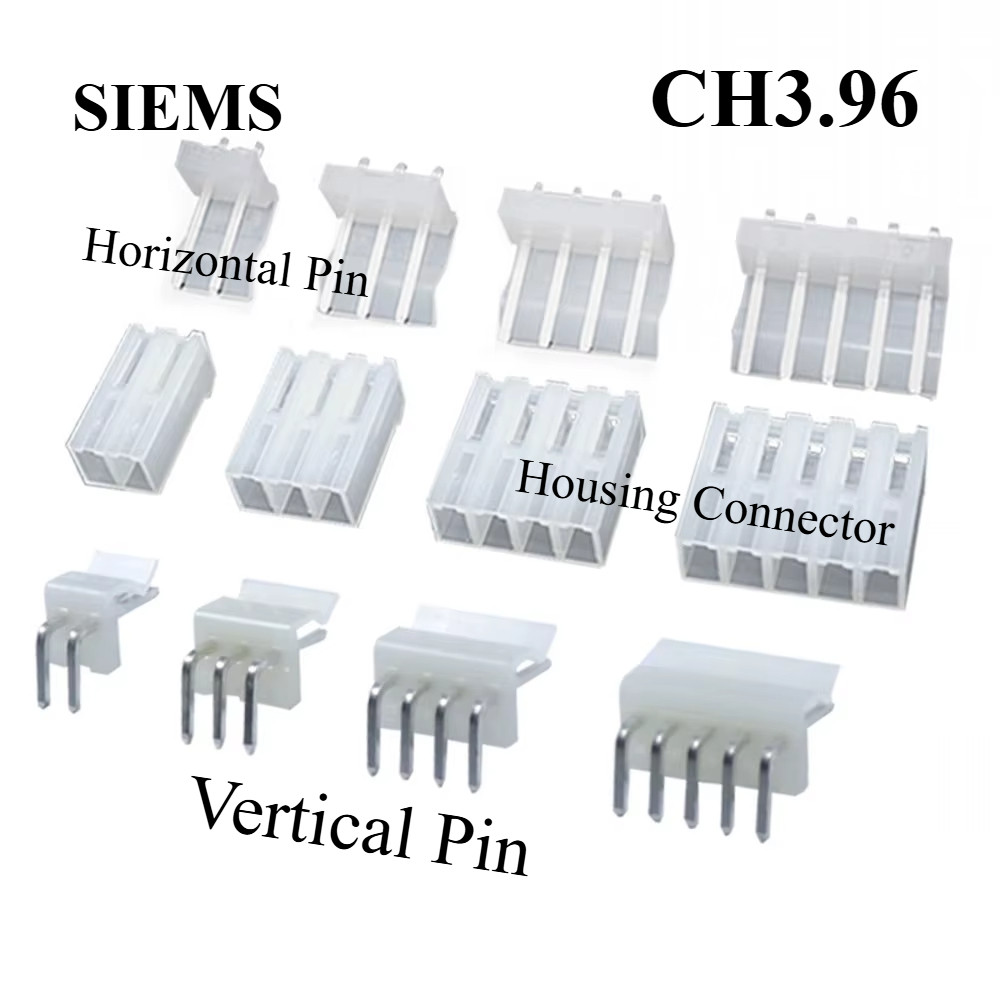 20Pcs CH3.96 Connector plug Housing Connector Terminal Pitch 3.96mm ...