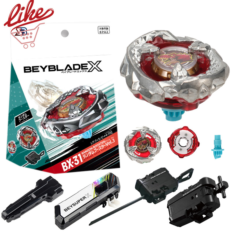 Beyblade X BX-31 Tyranno Beat Beyblade Xtreme with Launcher Led Grip ...
