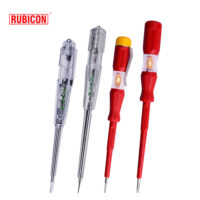 RUBICON Tester Pen 150V ~ 250V With LDE Energy Detector Pencil Slot Key ...