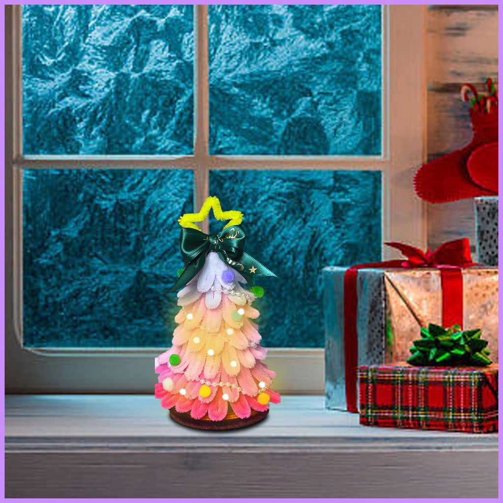 Christmas Tree Craft for Kids Paper Christmas Tree Craft Kit Art Set ...