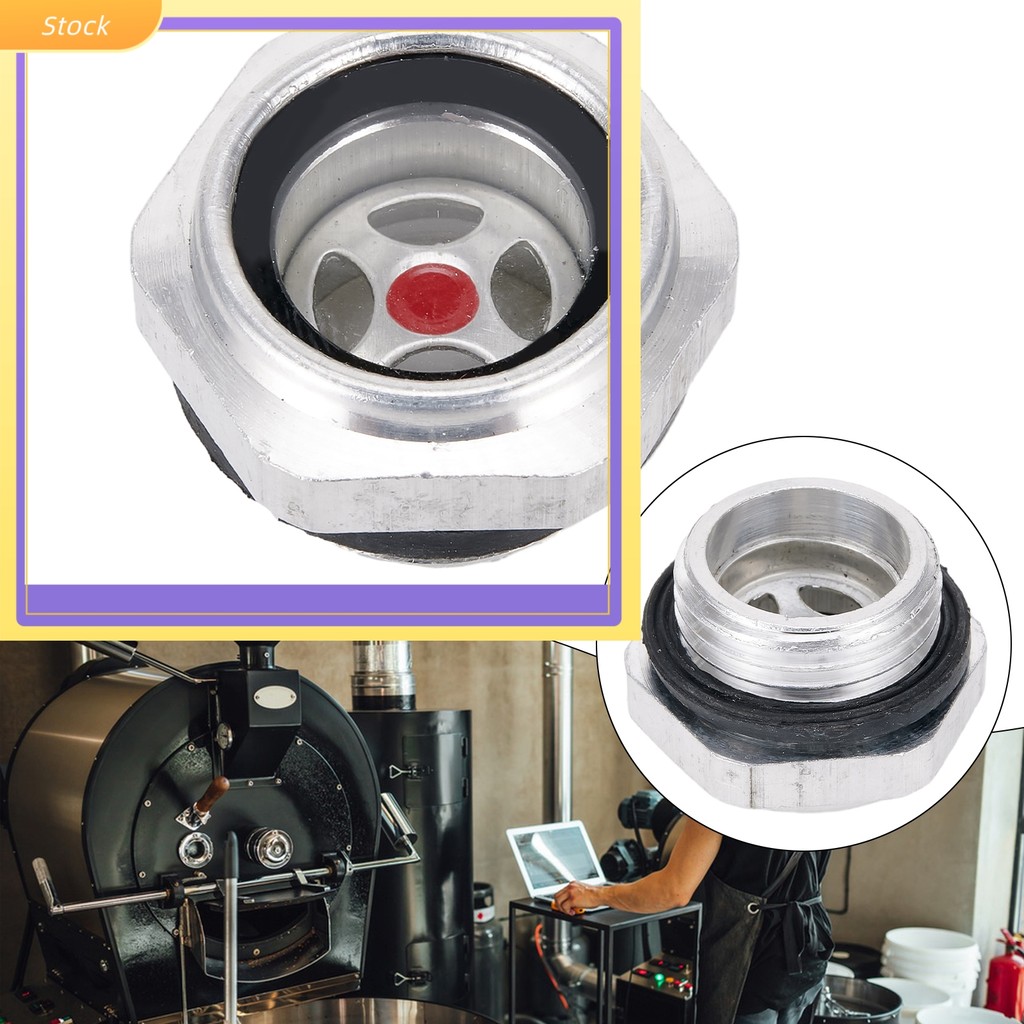 [ELECT] 1pcs Air Compressor Oil Level Gauge Sight Glass/ 1/2 Male ...