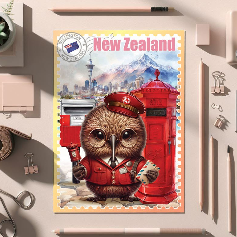PCC WonderPost Countries Series New Zealand | Shopee Malaysia