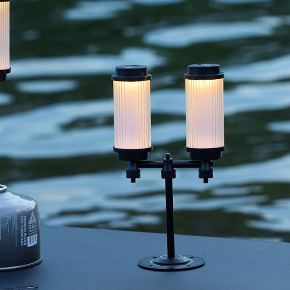 Desktop Light Stand Detachable 1/4 Thread Aluminum Alloy Portable Light ...
