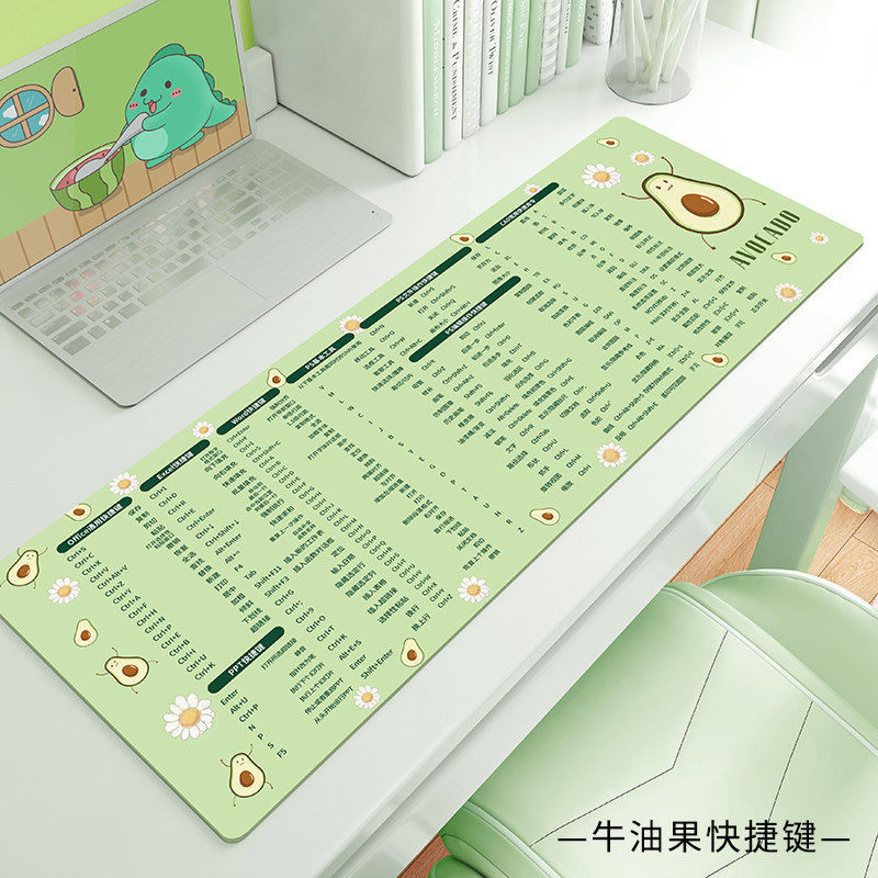 Oversized Standard Pad Simple Office Shortcut Key Encyclopedia Drawing ...