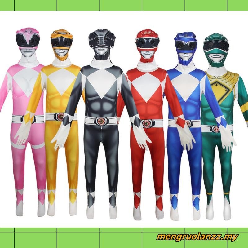 Power Rangers Costume for Kids Boy Samurai Sentai Shinkenger Rangers ...