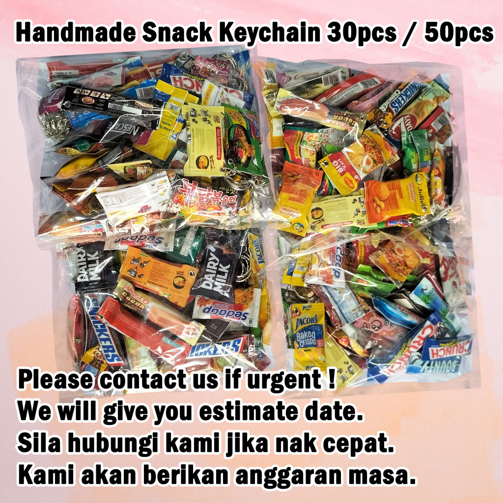 Keychain Rantai Kunci Souvenir Cenderahati Makanan Minuman Borong ...