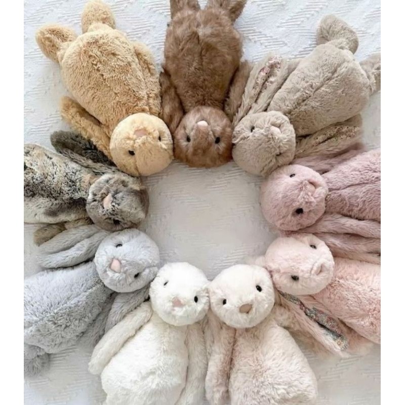 Jelly Cat Bunny Rabbit Doll, MEDIUM and SMALL size, Export Quality ...