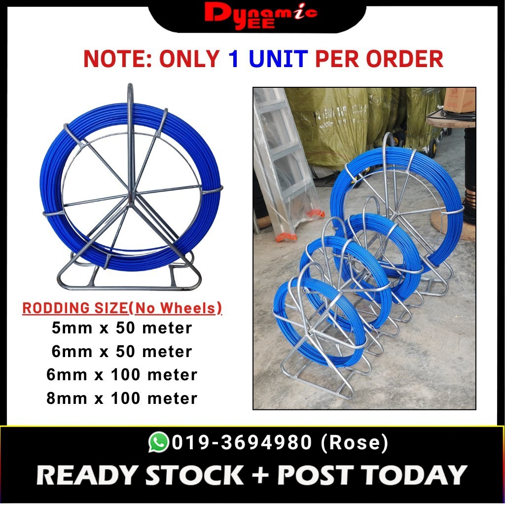 Fibreglass Duct Rodding Cable Puller(tiada roda) RD101 | Shopee Malaysia
