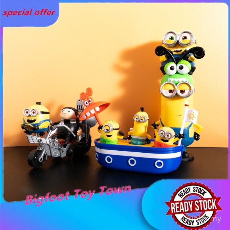 2021 KFC Minions action figures, 4 PCS KFC Minions toys, Minions music ...