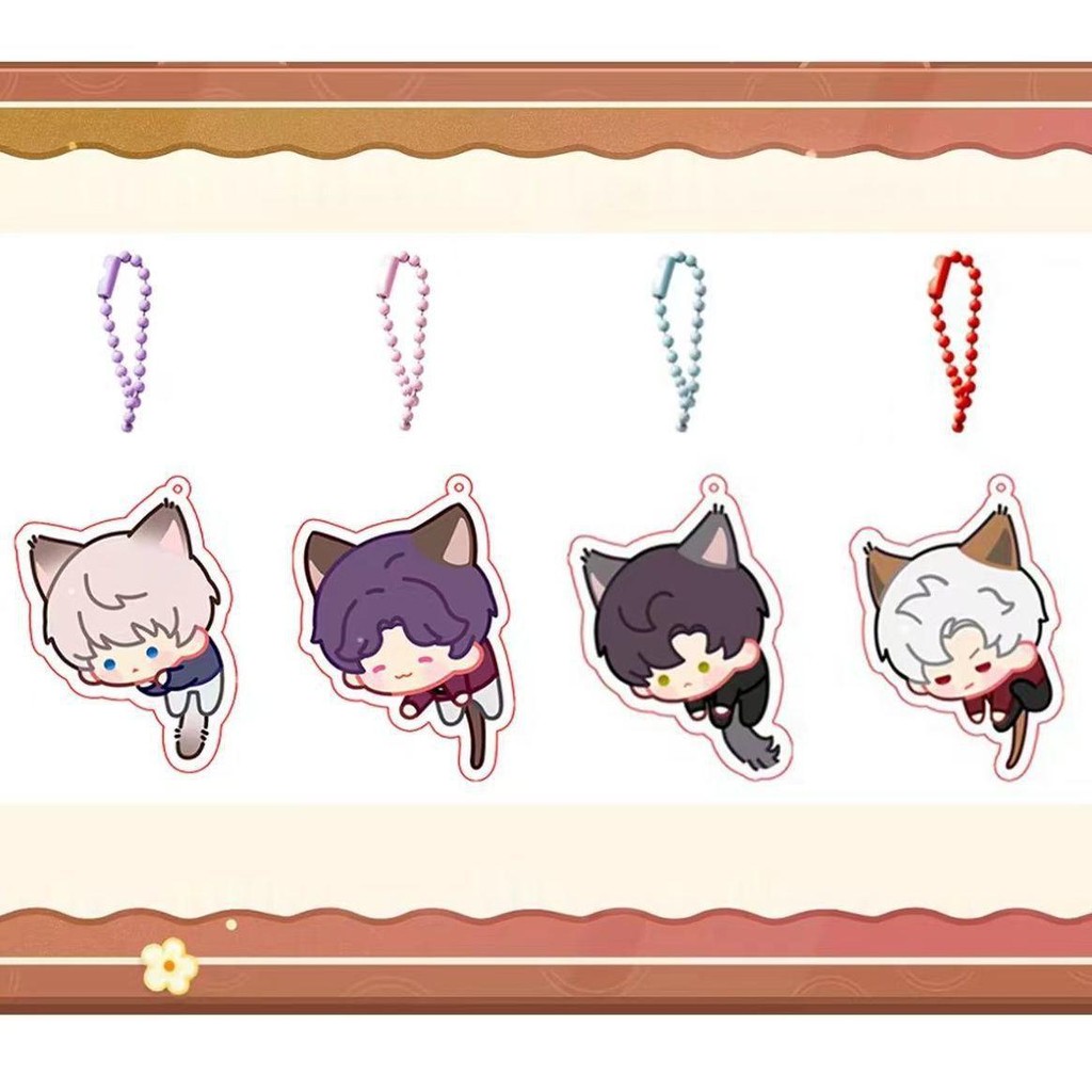 Love and DeepSpace sylus Cute Emoji Acrylic Keychains | Shopee Malaysia