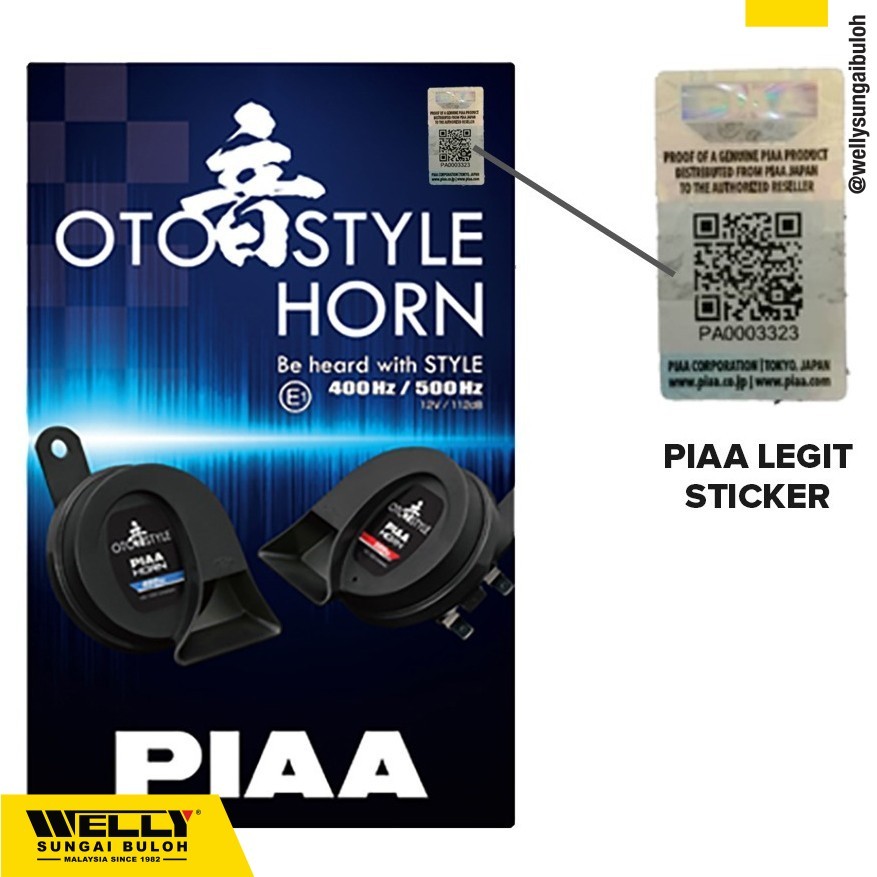 PIAA HO-14 OTO Style Horn 400hz/500hz (Authorized Dealer) | Shopee Malaysia