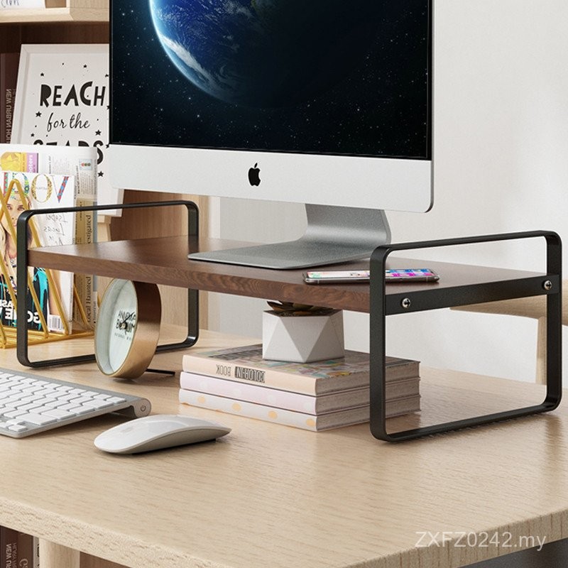 Base Cushion Gold Monitor High Protection Desktop Computer Shelf Office ...