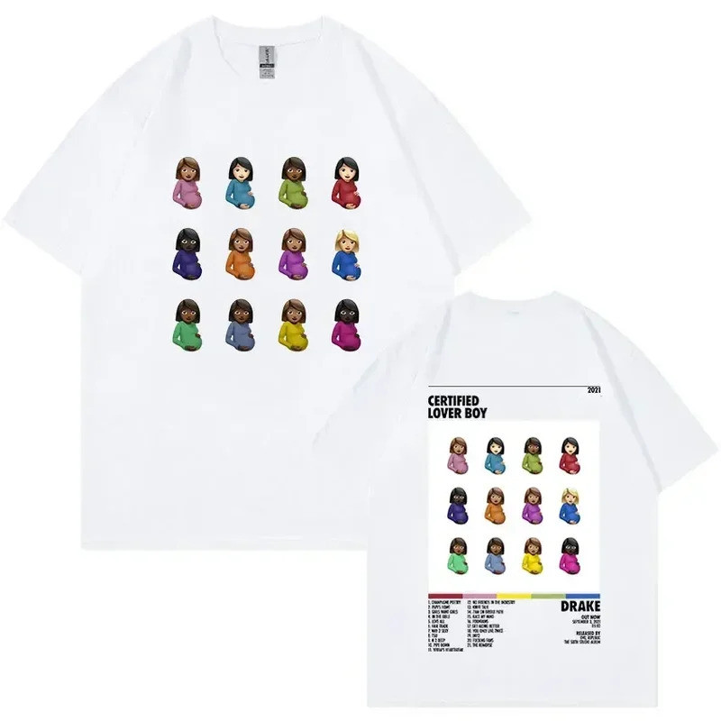 Drake Certified Lover Boy Album Graphic Tee Unisex Hip Hop Streetwear ...