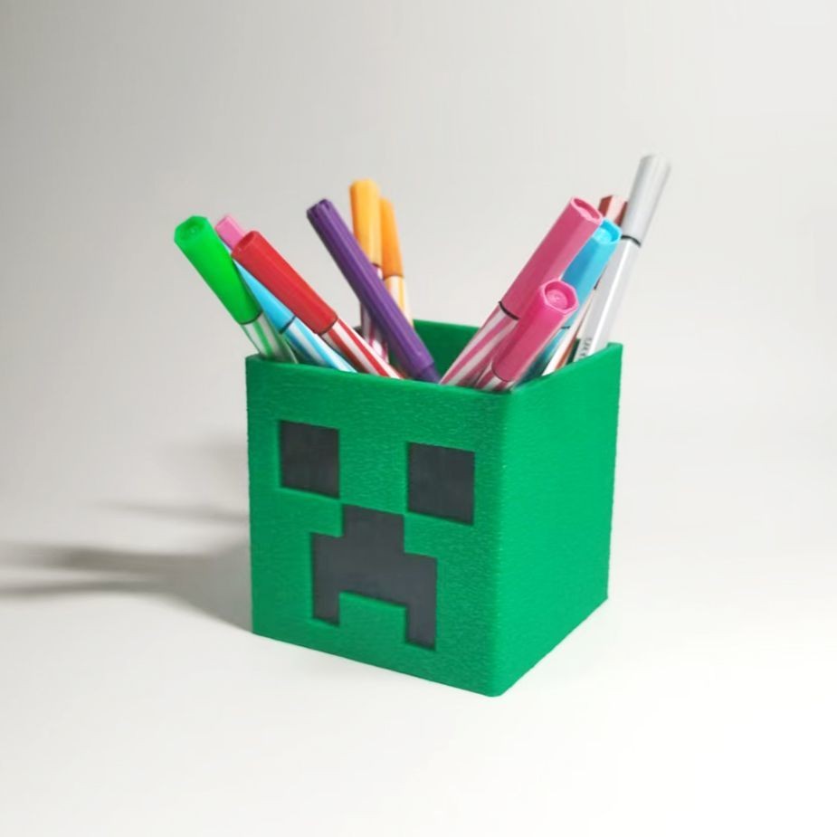 Minecraft Creeper tnt3D Printing Pen Holder Color Writing Gift Fun DIY ...