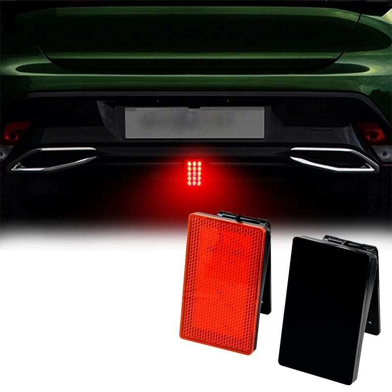 F1 Style 3rd Led Brake Pilot Lights For Car Motorcycle 15led Rear Tail ...