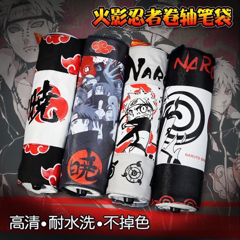 Man Collection Naruto Scroll Pencil Case Naruto Sasuke Uchiha Itachi ...