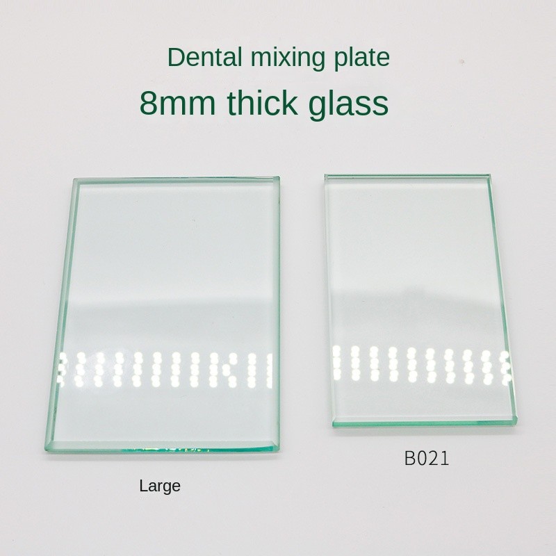 Dental Glass Mixing Plate Glass Ion Cement Mixing Plate Gypsum Mixing ...